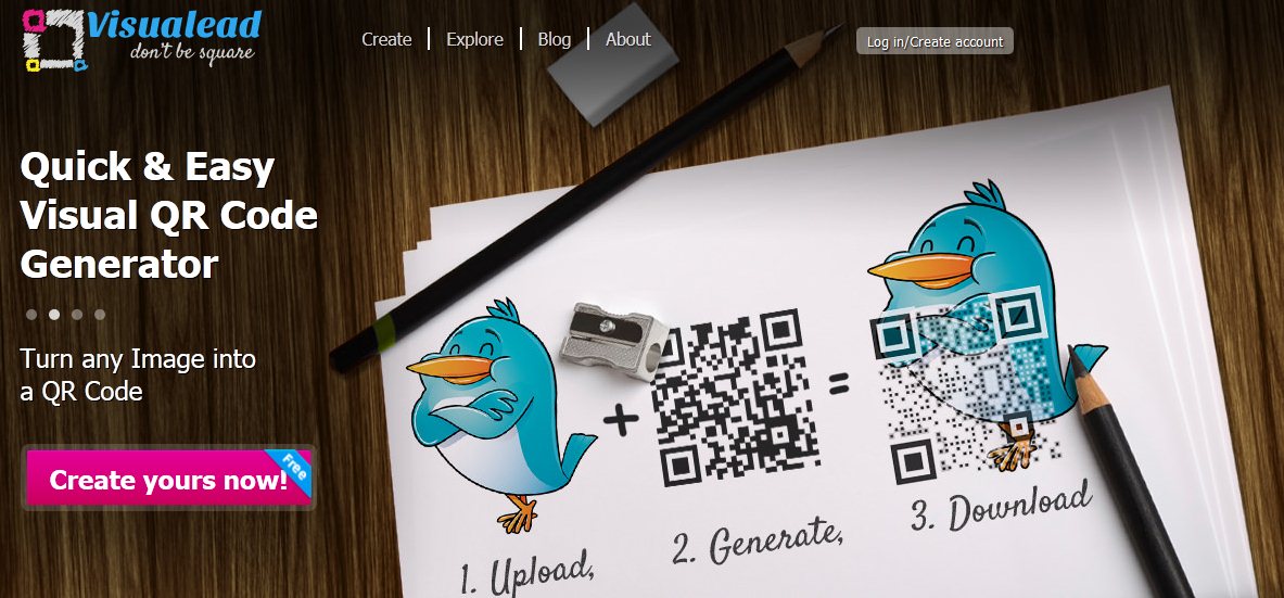 Visualead, transforma cualquier dibujo en un código QR