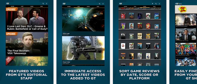 App oficial de GameTrailers, ya disponible en Android