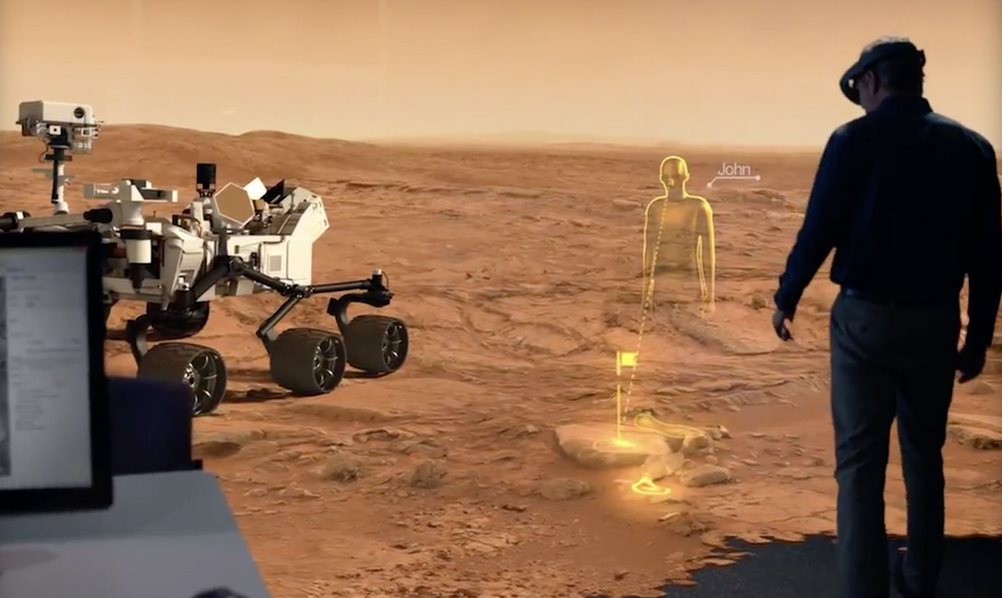 Hologramas y drones, el próximo paso en la conquista de Marte