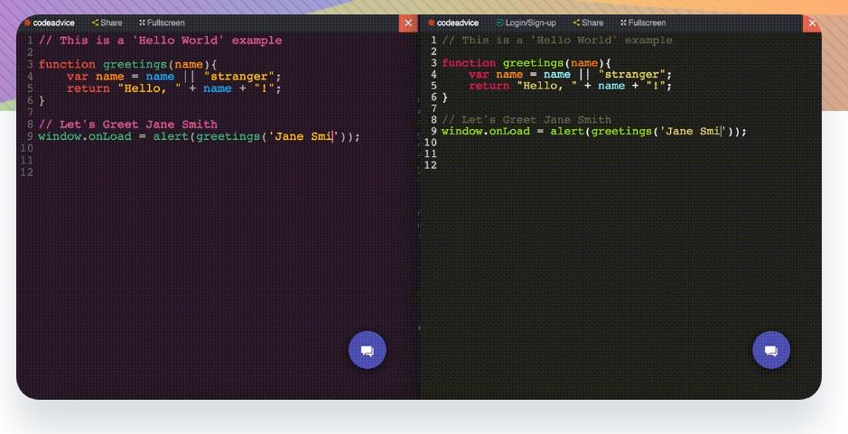 codeadvice, para programar varias personas al mismo tiempo