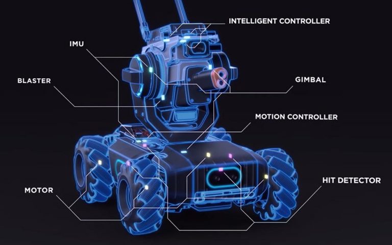 Este es el RoboMaster S1, el primer robot terrestre de DJI
