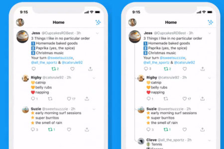 Twitter tiene una nueva forma de mostrar las conversaciones en iOS