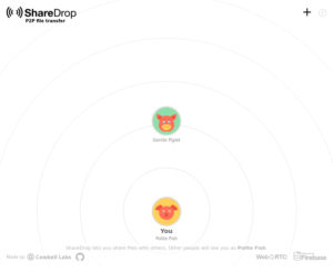 ShareDrop, para traspasar archivos inalámbricamente entre dispositivos