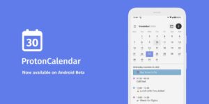 Llega la app independiente de Proton Calendar (de ProtonMail) a Android