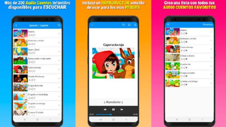 Audiolibros para niños. Opciones gratuitas y de pago