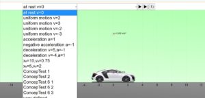 Cómo simular el MRU y el MRUA por Internet