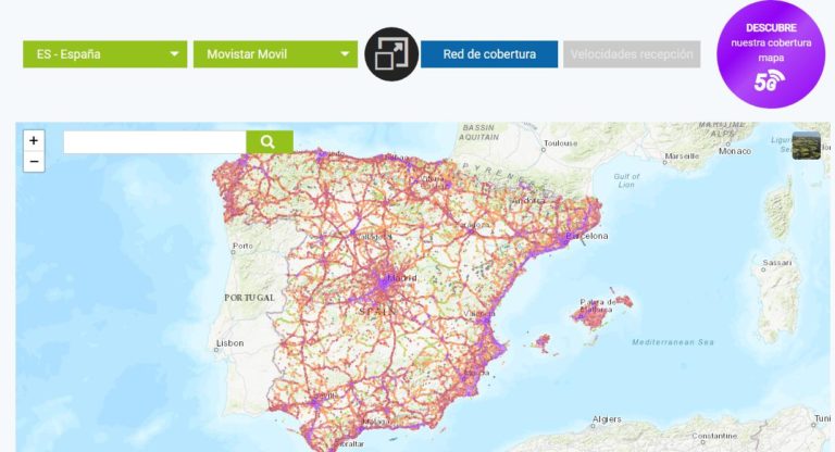 Mapa online para conocer la cobertura de operadoras telefónicas en tu ...