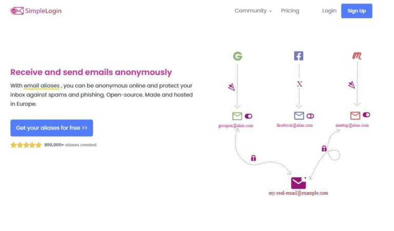 SimpleLogin, servicio de alias de correo electrónico, ahora en manos de ...