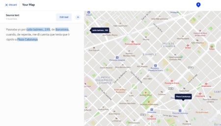 Crea mapas personalizados a partir de textos