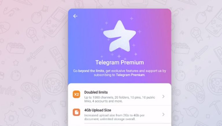 Telegram Premium podría traer estas funciones exclusivas
