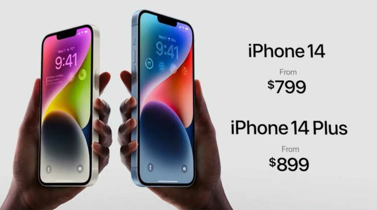 Así son los nuevos iPhone 14 e iPhone 14 Plus