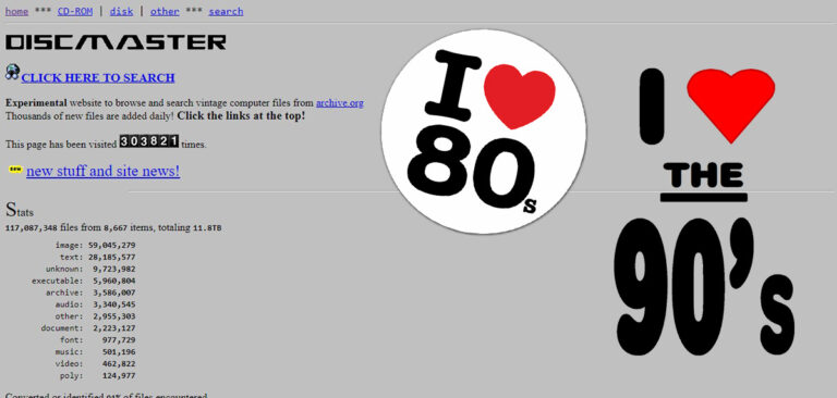 Discmaster, para descargar más de 100 millones de archivos de la década ...