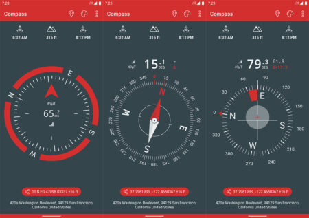 Brújulas para móvil android, aquí están las mejores opciones