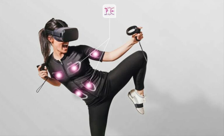 Una camiseta con sensores para sentir al máximo la Realidad Virtual