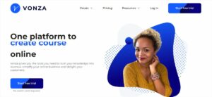 Vonza, plataforma que ayuda a vender nuestros cursos online