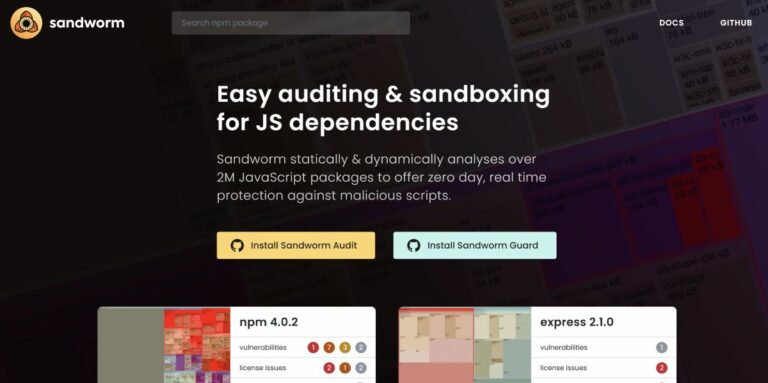 Sandworm, para mejorar la seguridad de tu código Javascript