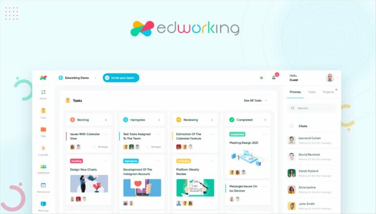 Edworking: La plataforma todo-en-uno para la gestión de trabajo y colaboración