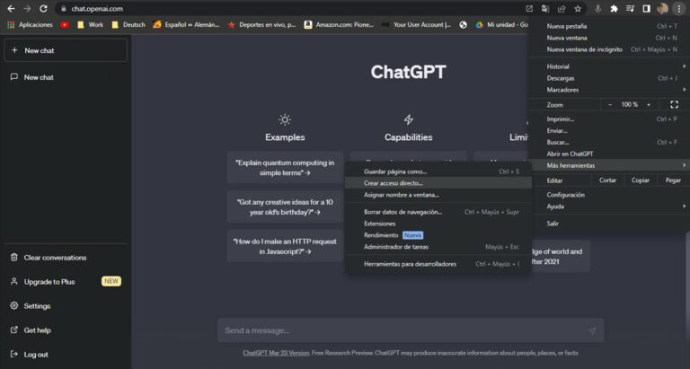 Así puedes instalar y utilizar ChatGPT como una aplicación de Windows