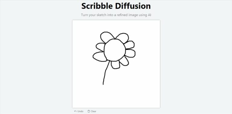 ¿Estás aprendiendo a dibujar? Pues Scribble Diffusion es una IA que deberías utilizar