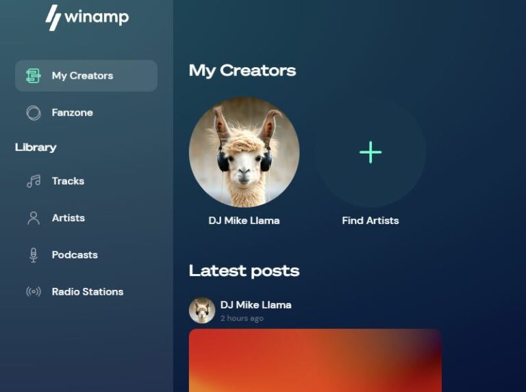 Así es el nuevo Winamp
