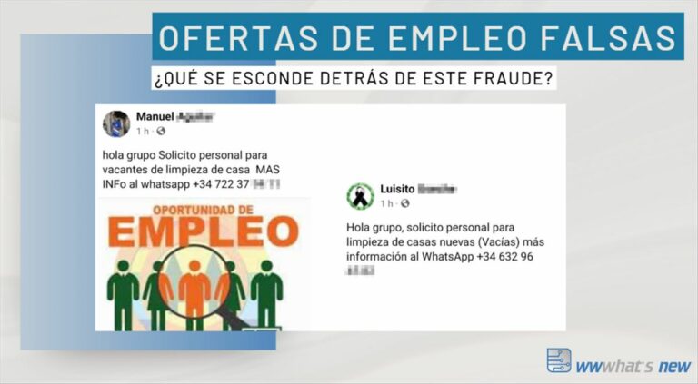 Ofertas de empleo falsas en Facebook, les sigo la corriente para ver lo ...