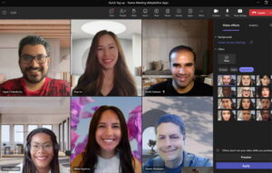 Microsoft Teams agrega filtros de maquillaje generados por IA