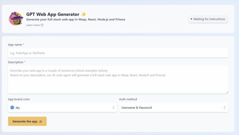 Generador de Aplicaciones Web GPT para React y Node.js: Simplifica el Desarrollo de Aplicaciones ...