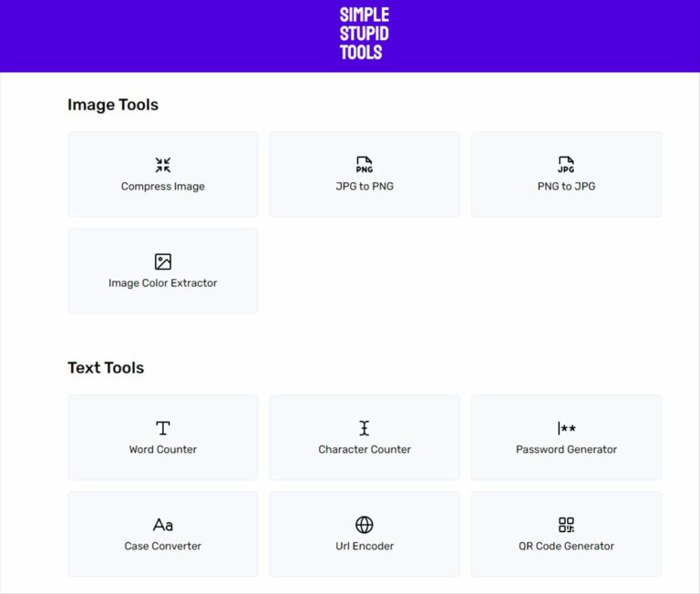 SIMPLE STUPID TOOLS – herramientas del día a día, sin publicidad