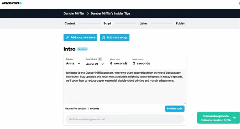 Wondercraft AI, para doblar tu voz usando Inteligencia Artificial