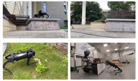 Perros robóticos con Inteligencia Artificial