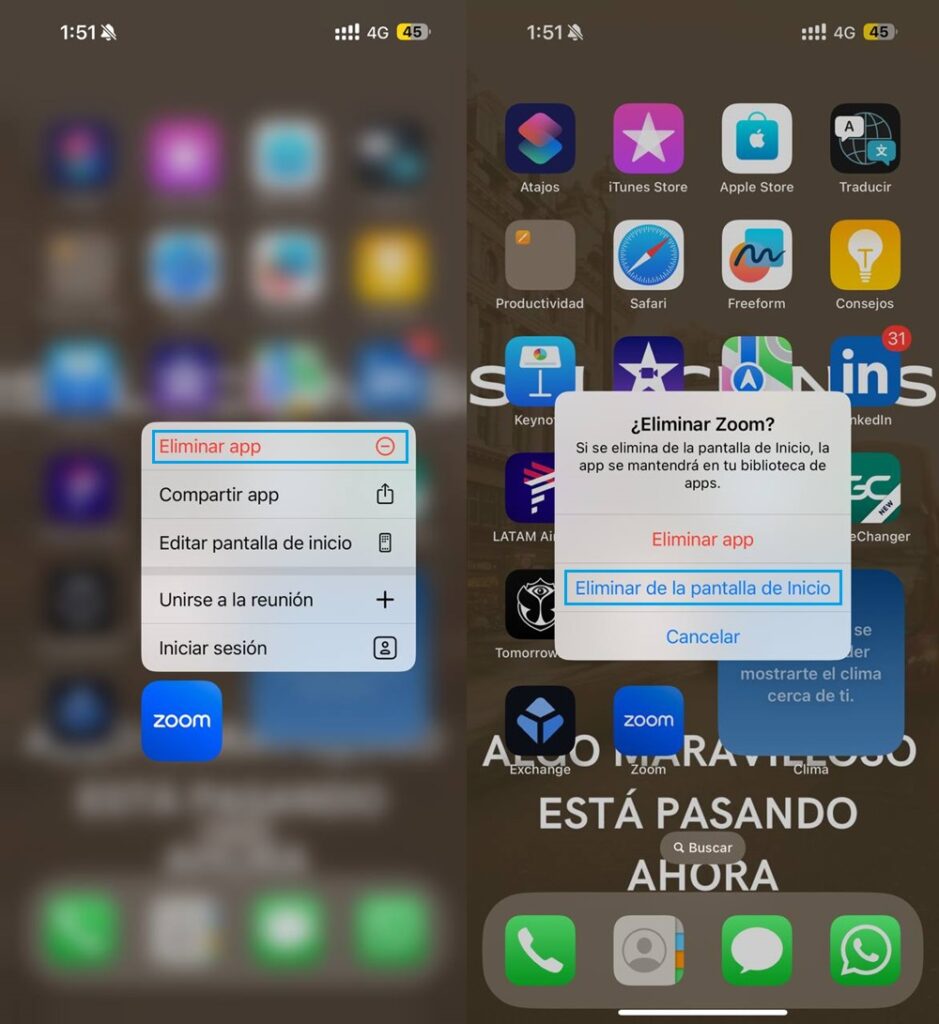 Cómo ocultar una aplicación en iPhone y que nadie la vea