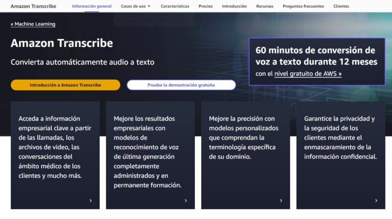 Amazon Transcribe – Transcripción en 100 idiomas al alcance de todos