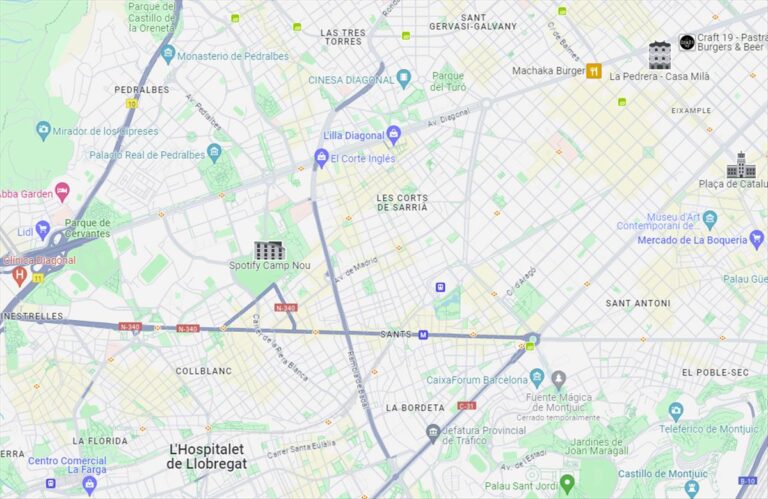 Los nuevos colores de Google Maps despiertan pasiones y enfados