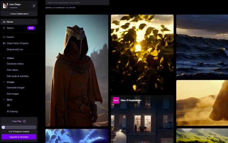 Así es Runaway creando vídeos con Inteligencia Artificial
