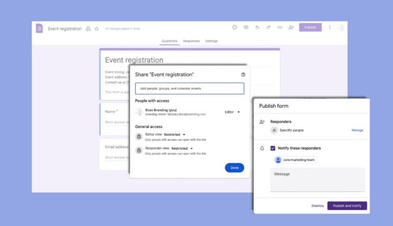 Crear formularios con Google es más fácil con esta nueva función de su app