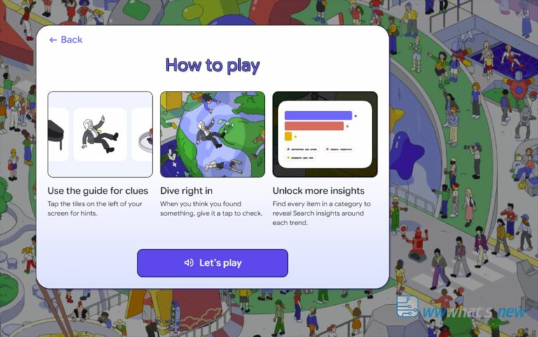 El juego de Google que nos anima a encontrar cosas