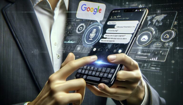 Teclear con la voz, la apuesta fuerte de Google