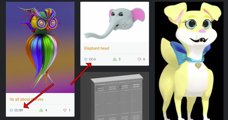 Blendswap, para bajar archivos 3D hechos con Blender y otros