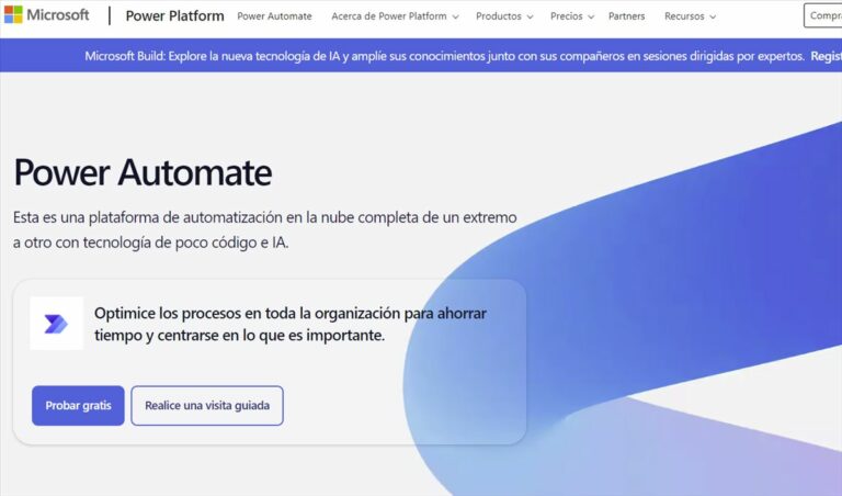 Power Automate de Microsoft, qué es y cómo aprender a usarlo