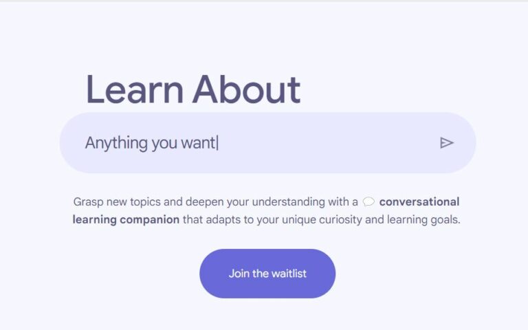 Qué es LearnLM, el nuevo proyecto de Google enfocado en la educación