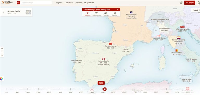 TimeMap: El mapa interactivo que convierte la historia en una aventura ...