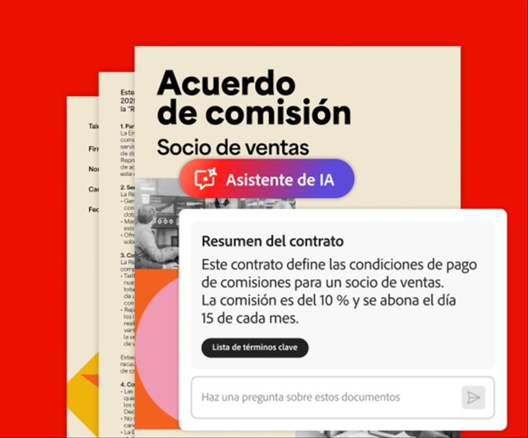 Adobe Acrobat revoluciona la comprensión de contratos con nuevas ...