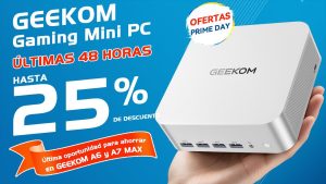 Los mini PC GEEKOM A7 Max y A6 cuestan menos en su web que en Amazon ...